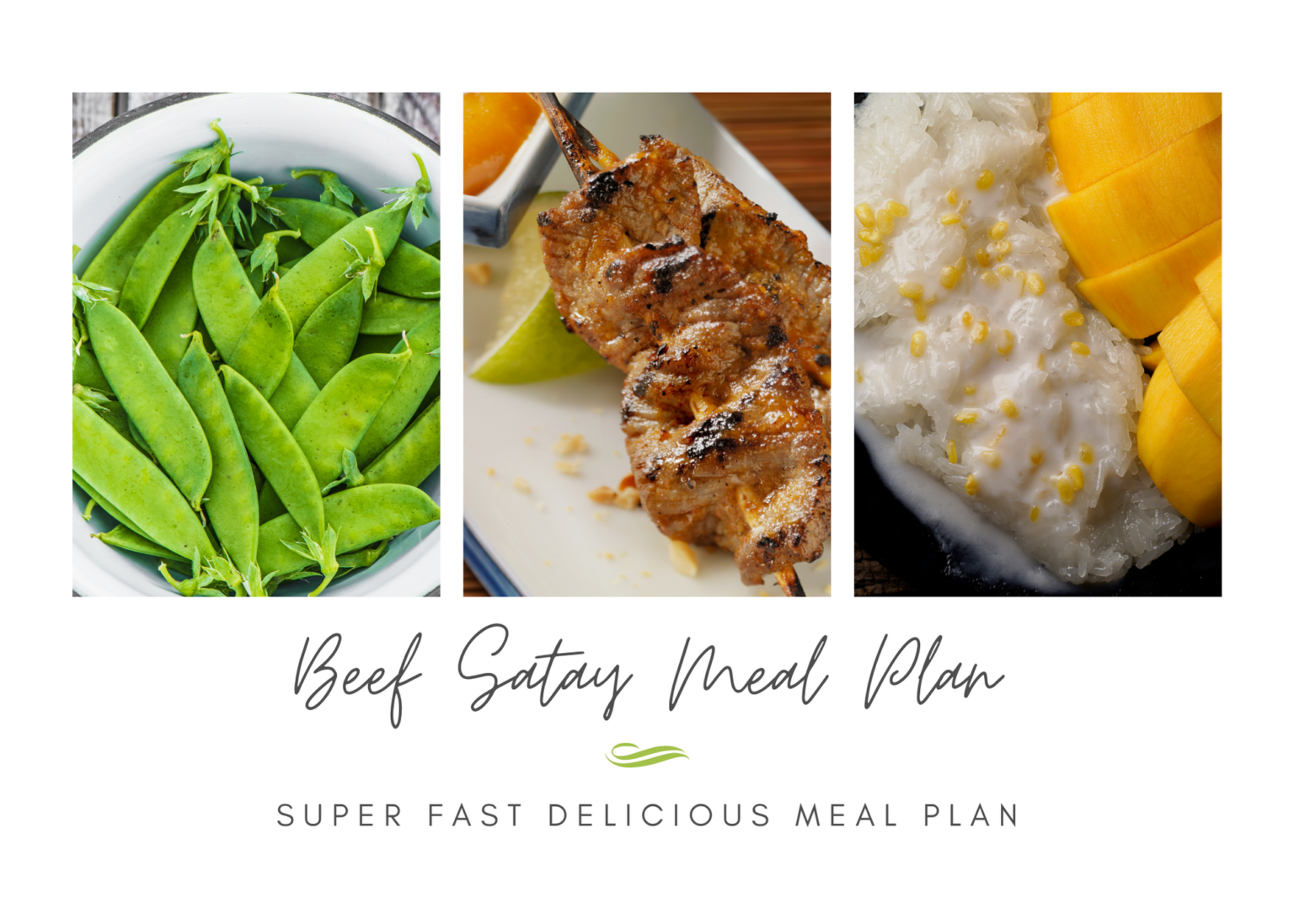 Dinner 16: Beef Satay with Peanut Sauce and Mango Rice - Keeports Diaries