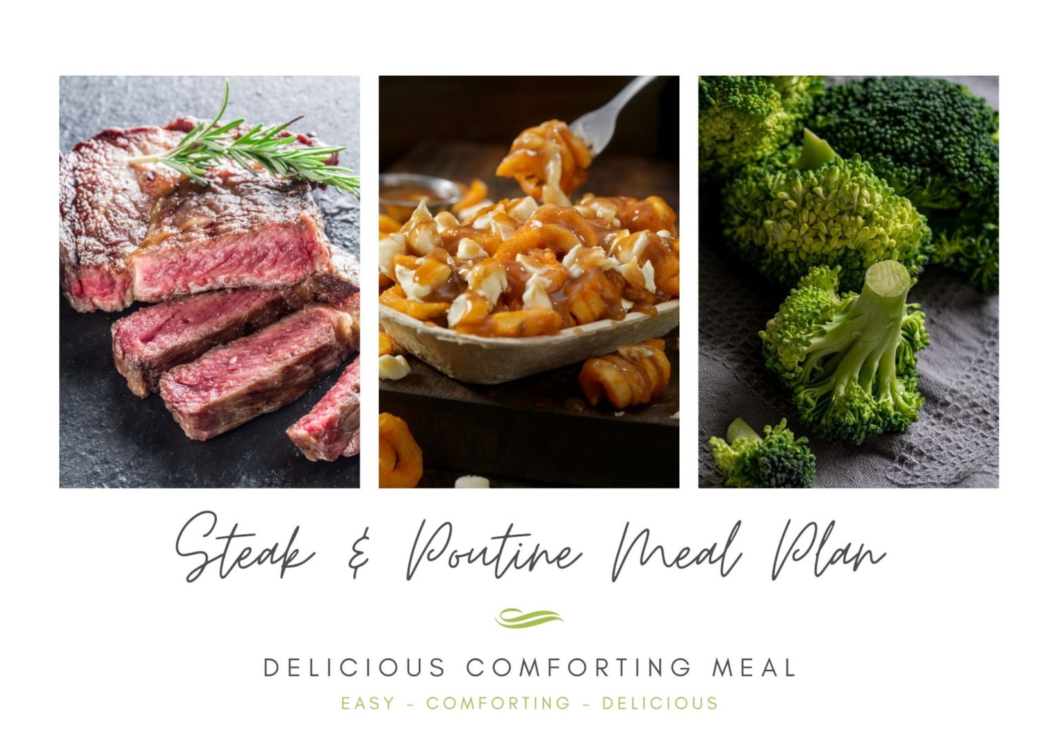 Dinner 17: Mouthwatering Steak, Poutine and Roasted Broccoli - Keeports ...